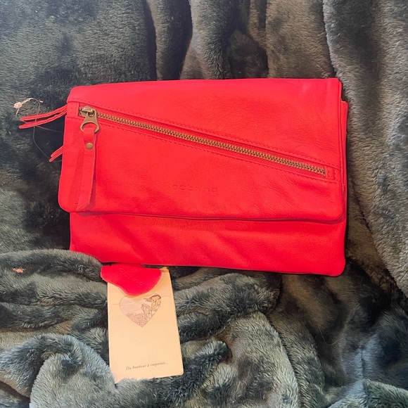 Sabrina | Bags | Barbiecore Sabrina Leather Envelope Bag Nwt | Poshmark